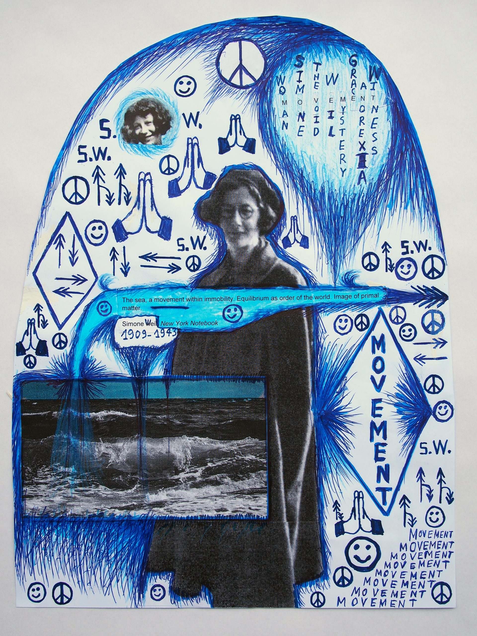 Thomas Hirschhorn (Paris): SIMONE WEIL WORKS – Simone Weil Denkkollektiv